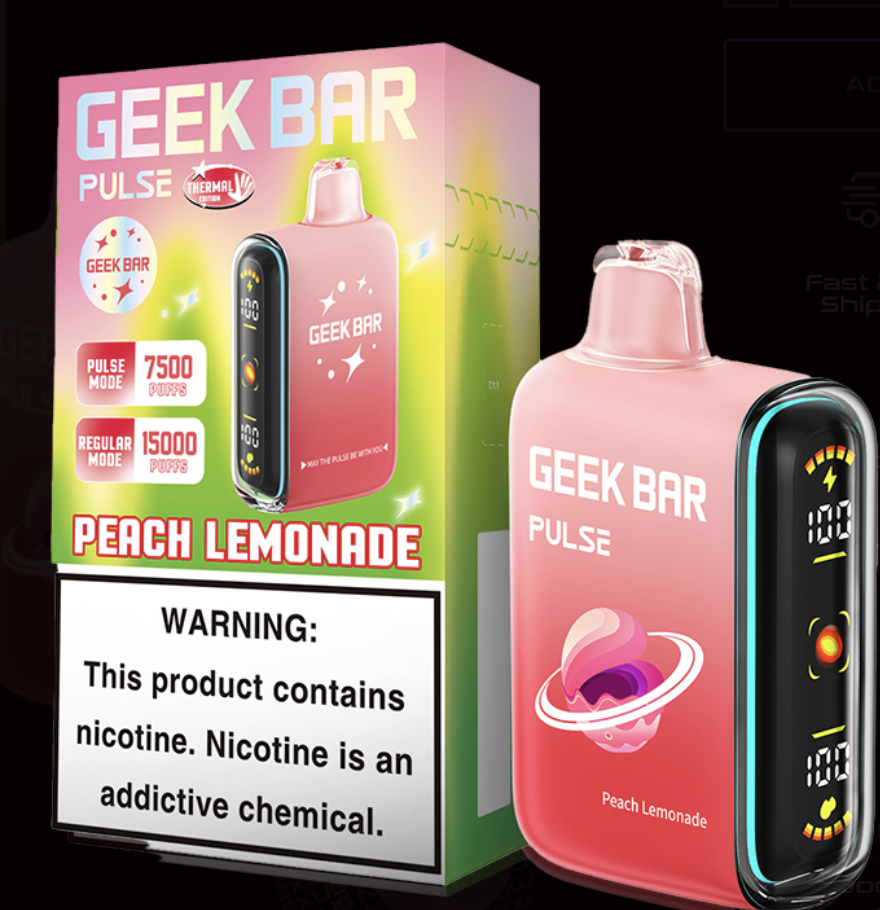 Geek Bar Pulse – Peach Lemonade – Juce Vape